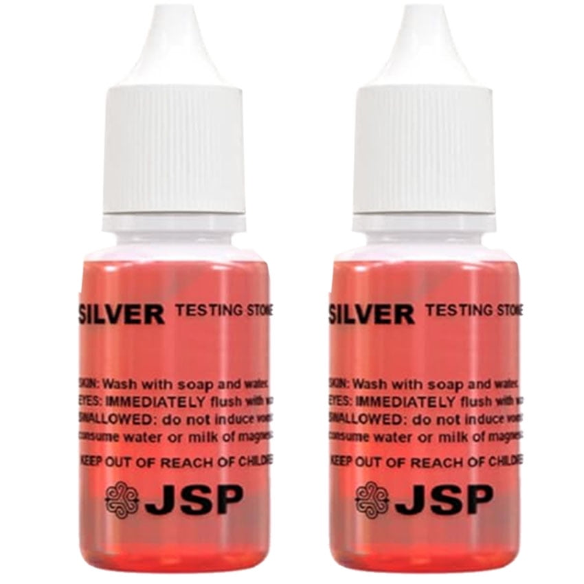 Fresh Silver Acid Testing Solution Silver 925 Test Scrap 1/2 Fl Oz.2 ...