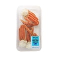 Fresh Snow Crab Seafood Clusters Tray (1lb, 3 Count, 20g Protein per ...