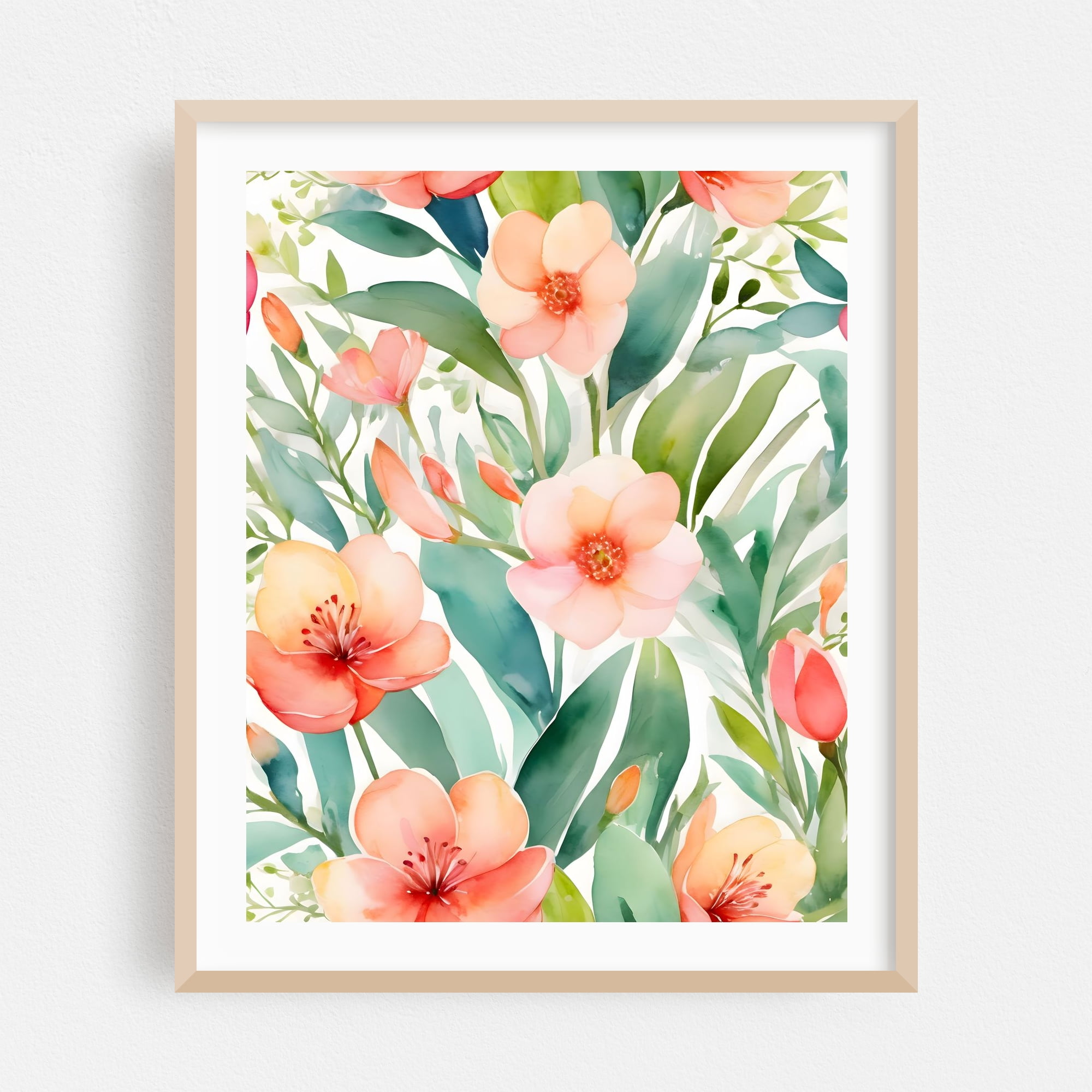 Fresh Spring Botanicals - India Illustration Floral Flowers Botanical ...