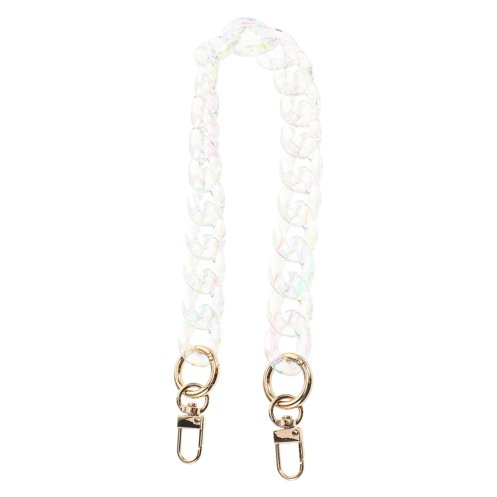 WEUVEB Crossbody Chain Strap Acrylic Women 1Pcs 17.7X0.8X0.2In ...