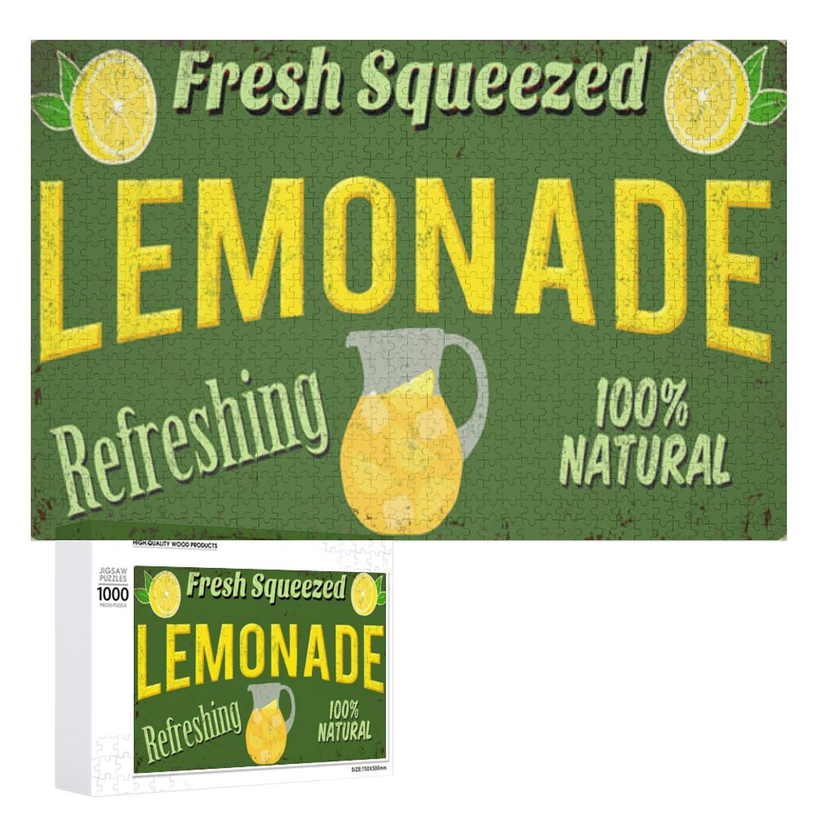 Fresh Squeeze Lemonade Puzzles for Adults 1000 Pieces Jigsaw Puzzle ...