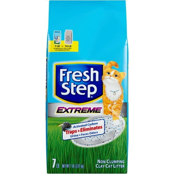 Fresh Step Clay Cat Litter, 7 Pound -- 6 per case. - Walmart.com