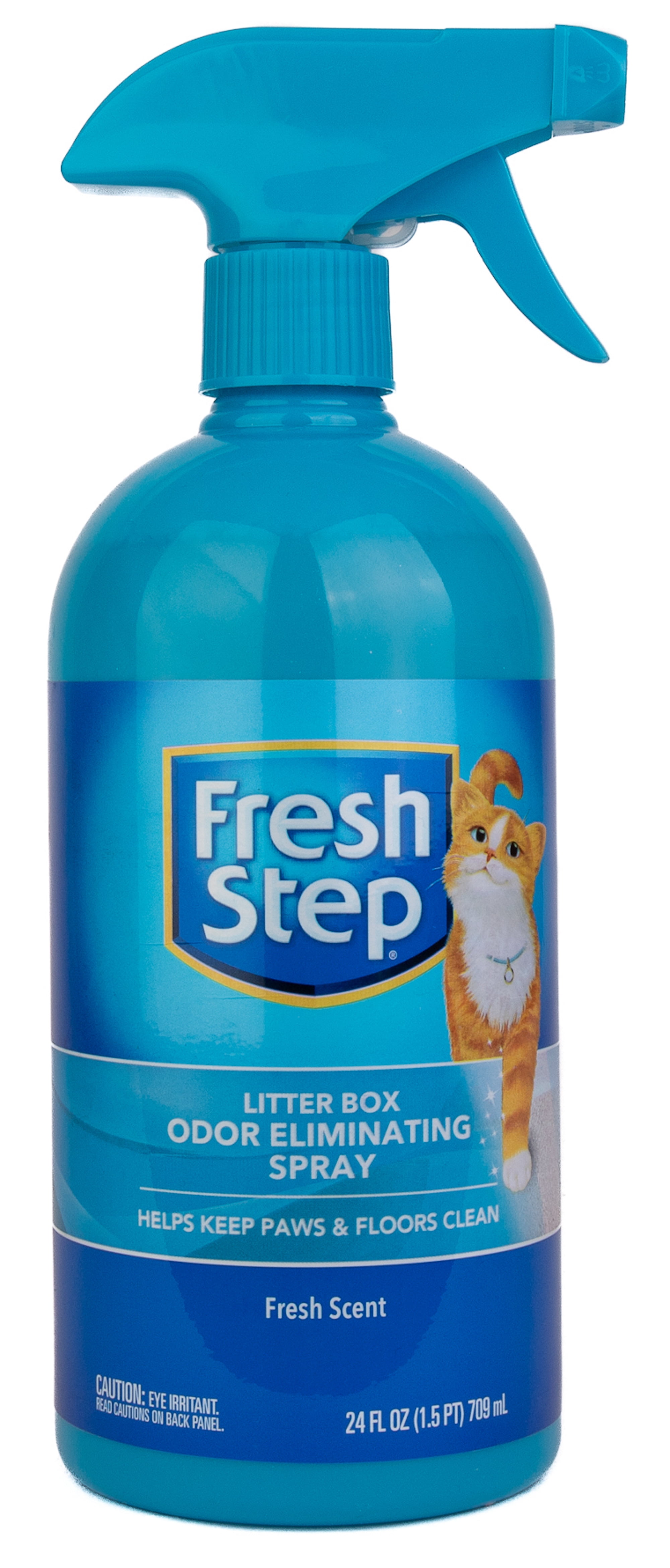 Fresh Step Litter Box Odor Eliminating Spray, 24 fl oz, Pet-Friendly ...