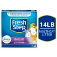 Fresh Step Multi-Cat Scented Litter with Febreze, Clumping Cat Litter ...