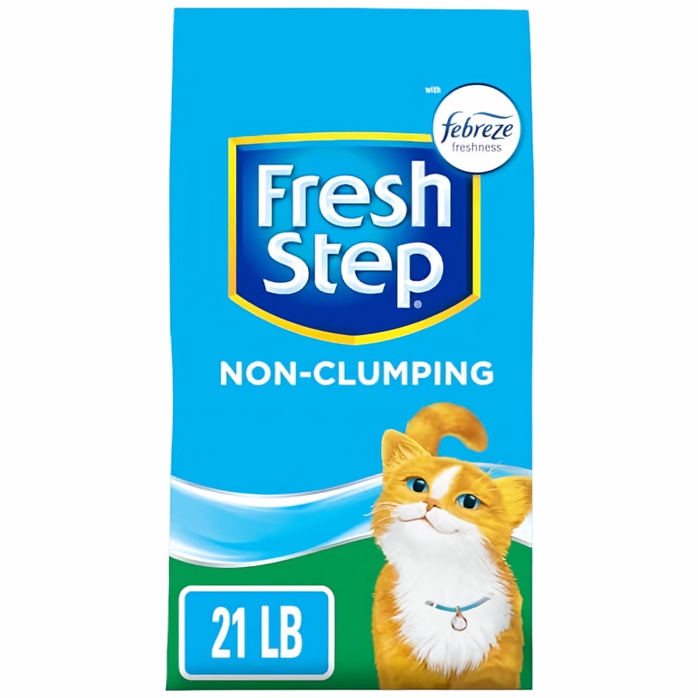 Fresh Step Non-Clumping Clay Cat Litter Scented (Pack of 14) - Walmart.com