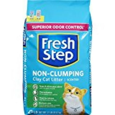 Fresh Step Non-Clumping Premium Cat Litter with Febreze Freshness ...