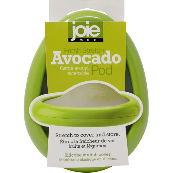 Fresh Stretch Pod Avocado Stora Container, Silicone Food Saver, Keeps ...