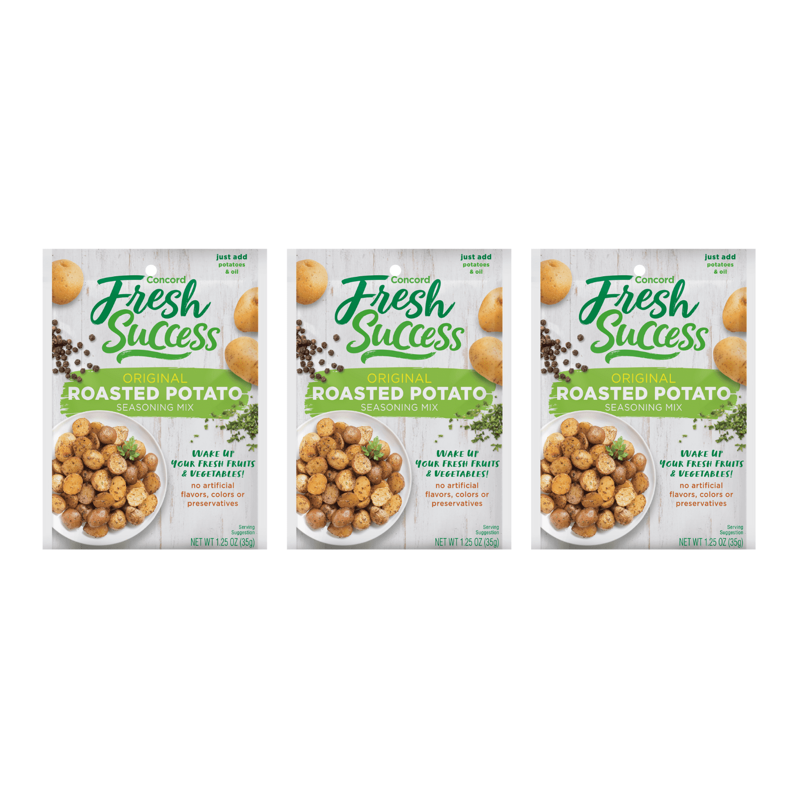 Fresh Success Pot Roast Seasoning Mix, 1.25 oz (Pack of 3) - Walmart.com