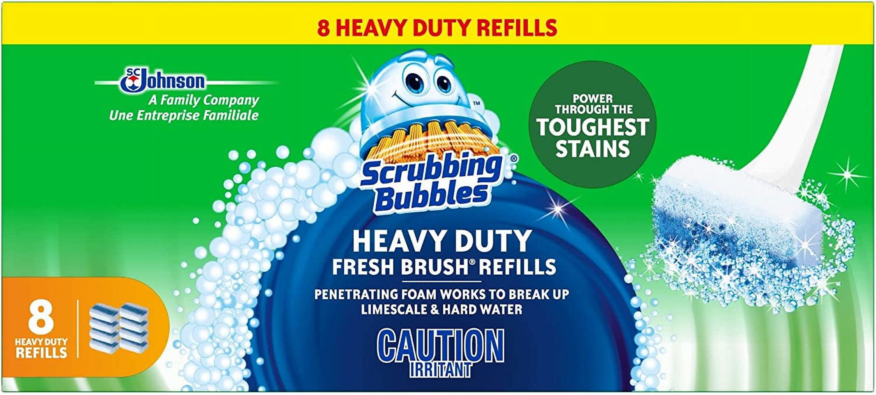Fresh Toilet Brush Refills - 8 Pack - Walmart.com