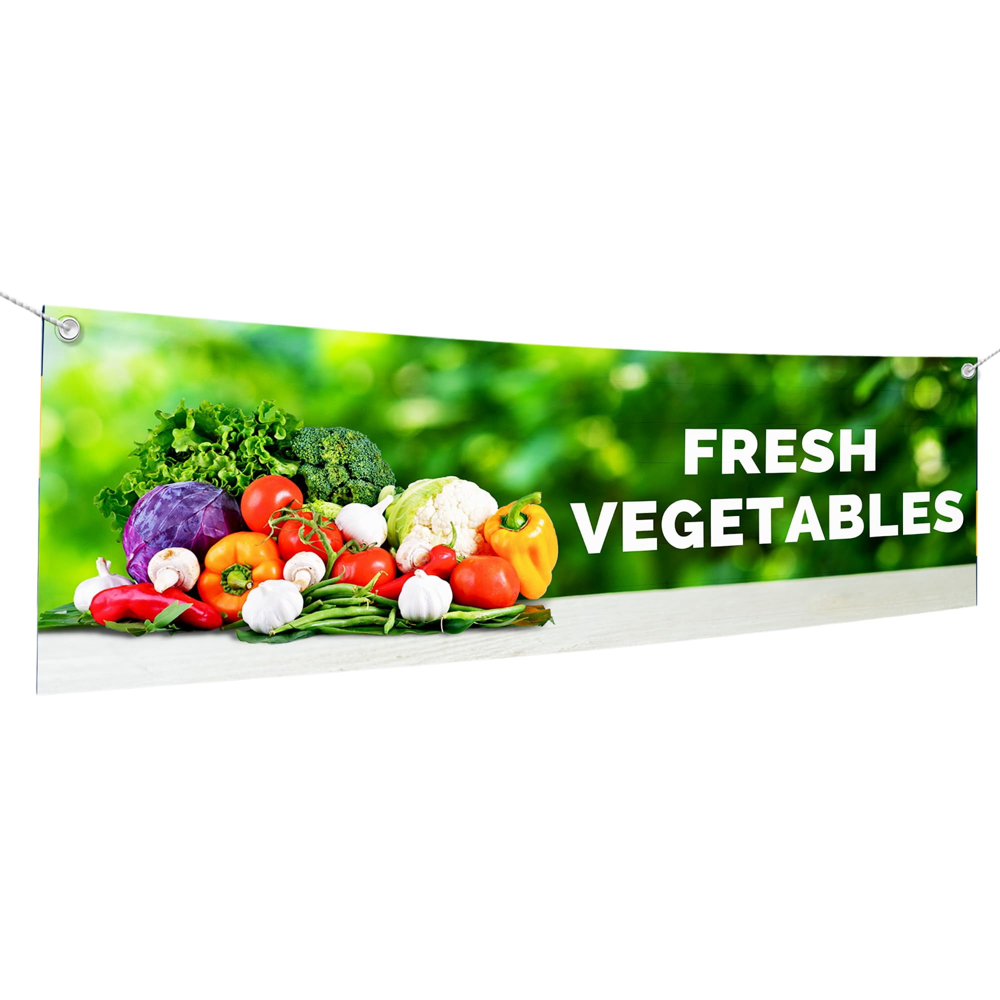 Fresh Vegetables Large Banners and Signs for Outdoor by DreamController ...