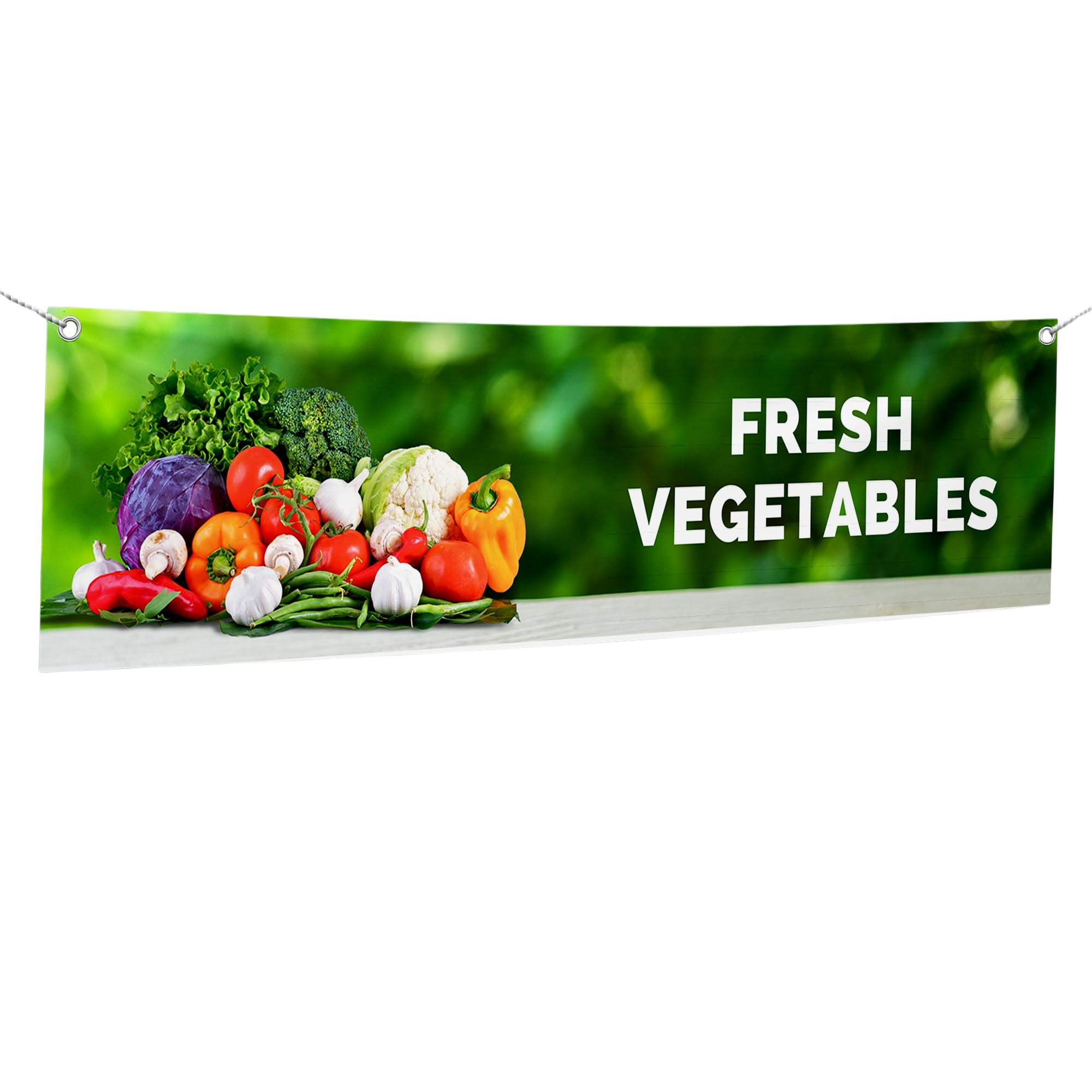 Fresh Vegetables Large Banners and Signs for Outdoor by DreamController ...