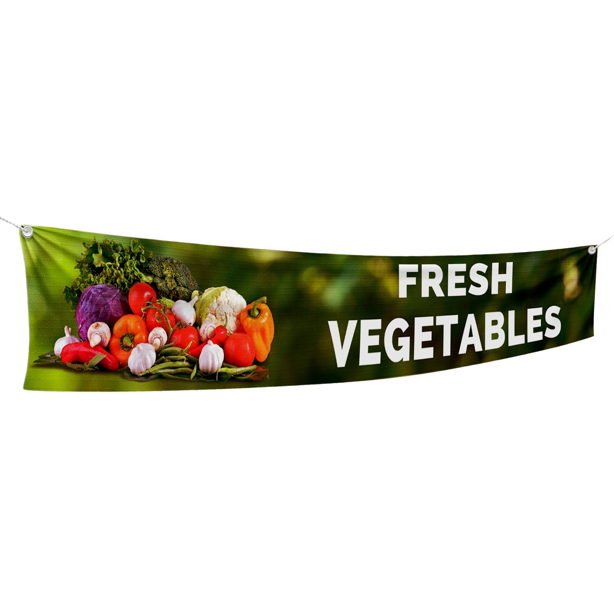 Fresh Vegetables Large Banners and Signs for Outdoor by DreamController ...