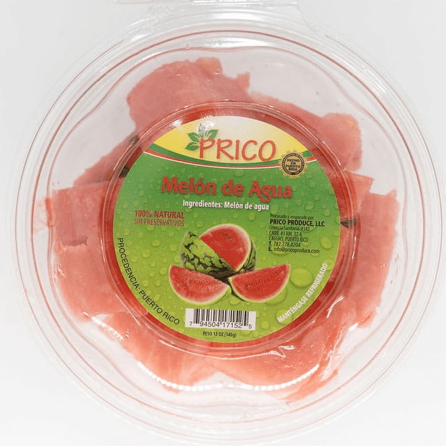 Fresh Watermelon Chunks (Melon De Agua), 12oz - Walmart Business Supplies