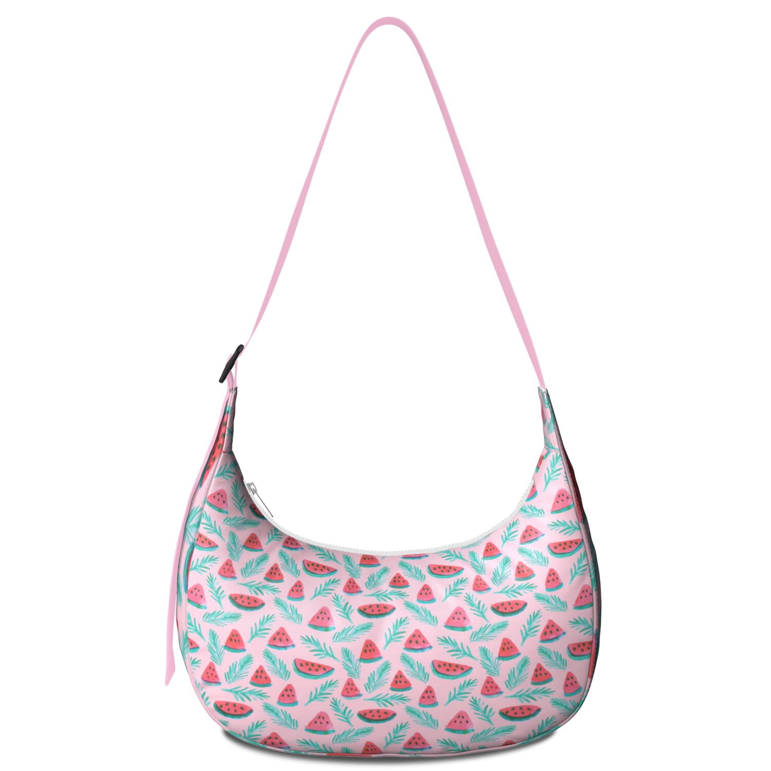 Fresh Watermelon Crossbody Bag Lightweight Nylon Adjustable Strap ...