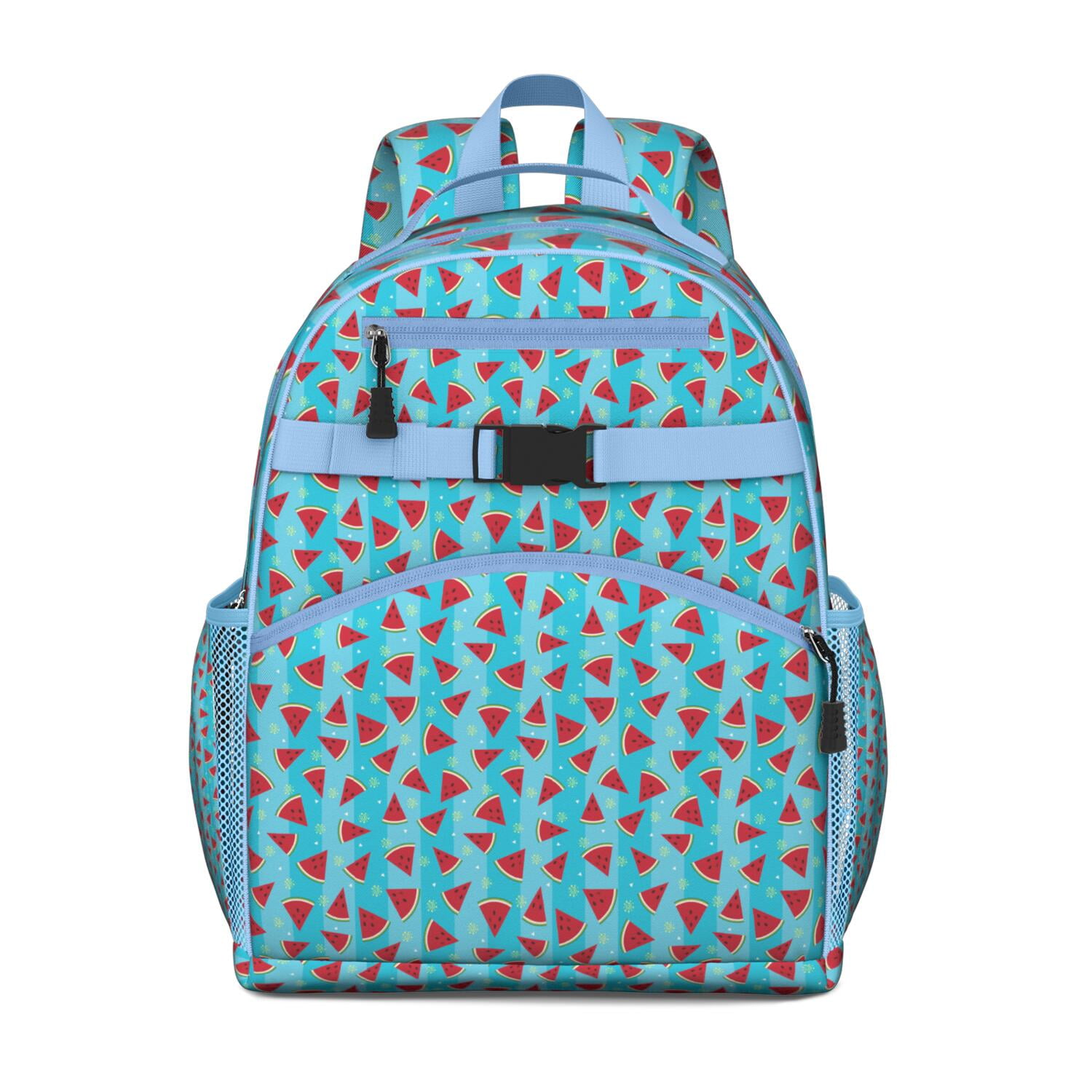 Fresh Watermelon Design School Backpack - Ergonomic Adjustable Daypack ...