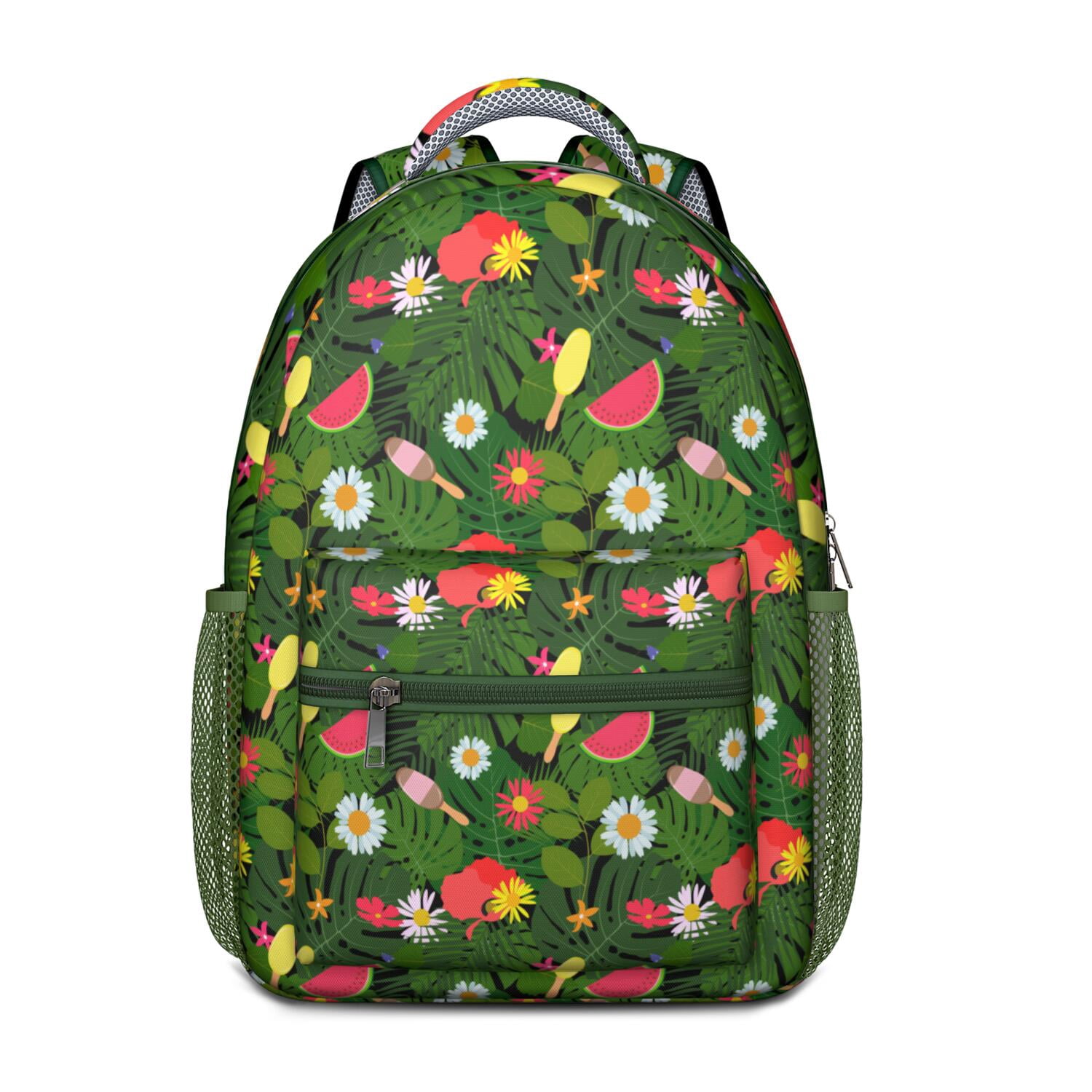 Fresh Watermelon Design Waterproof Backpack - Spacious & Organized ...