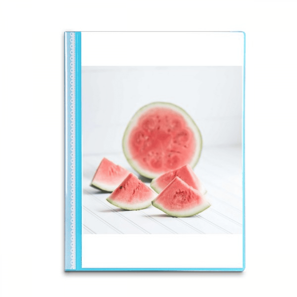 Fresh Watermelon Summer Fruit Picture Book Sheet Protectors Portfolio ...