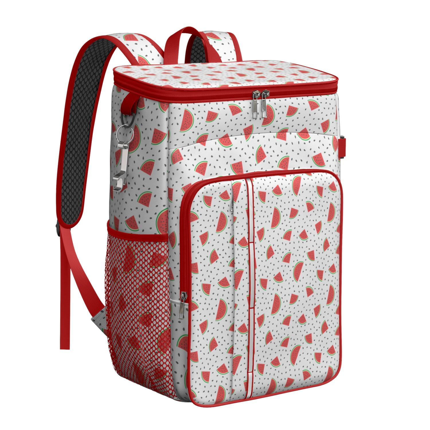 Fresh Watermelon Themed Backpack Cooler, Insulated Leakproof Bag for ...