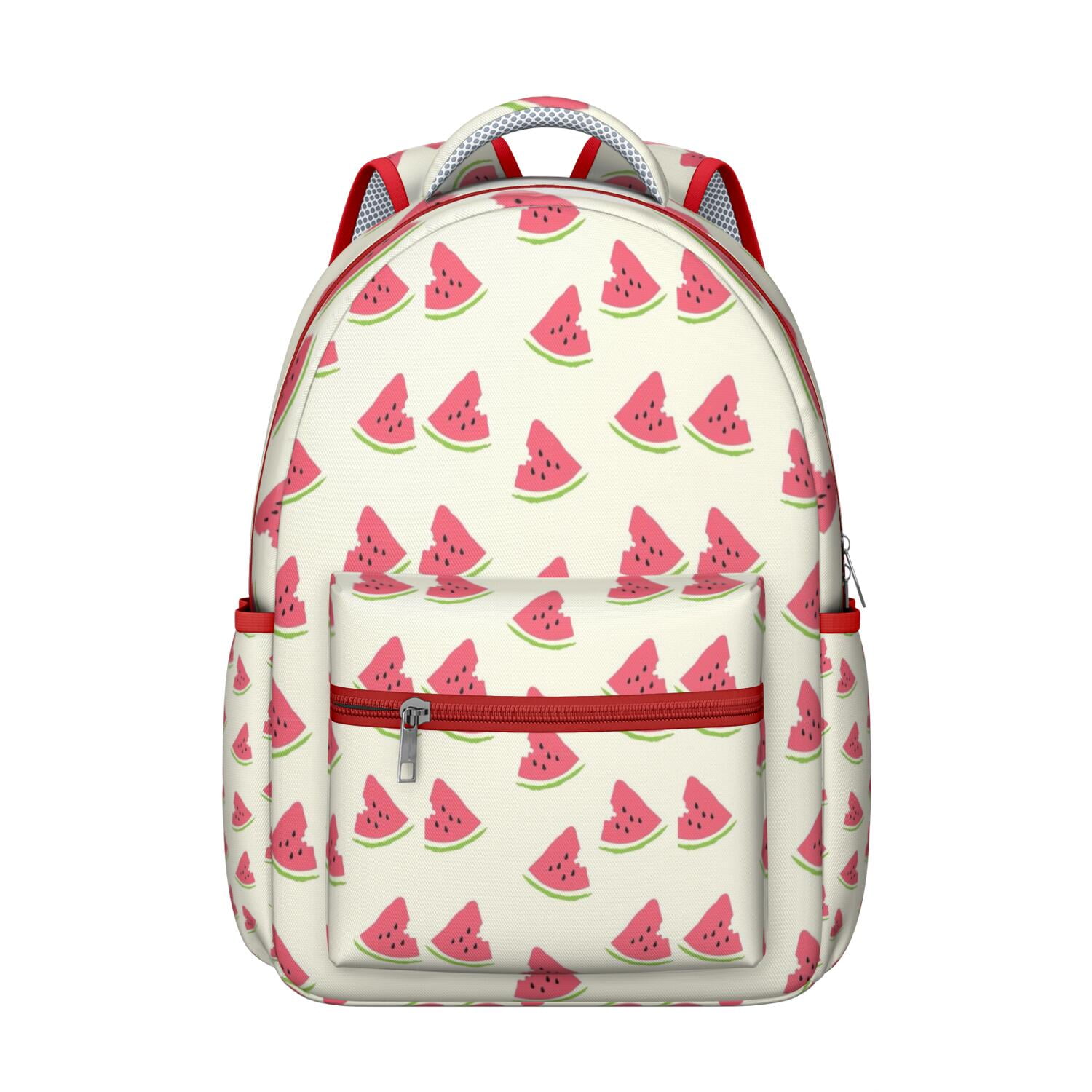 Fresh Watermelon Themed School Backpack - Waterproof & Lightweight ...