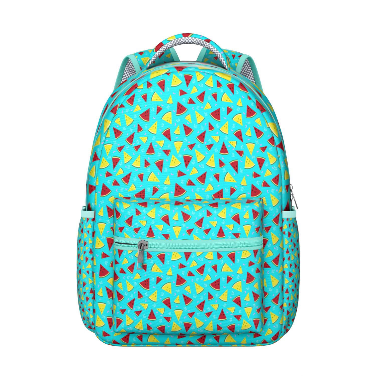 Fresh Watermelon Themed School Backpack - Waterproof & Lightweight ...
