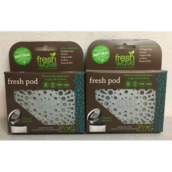 Fresh Wave 018 Fresh Pod Natural Odor Eliminator Pack Of 2 - Walmart.com