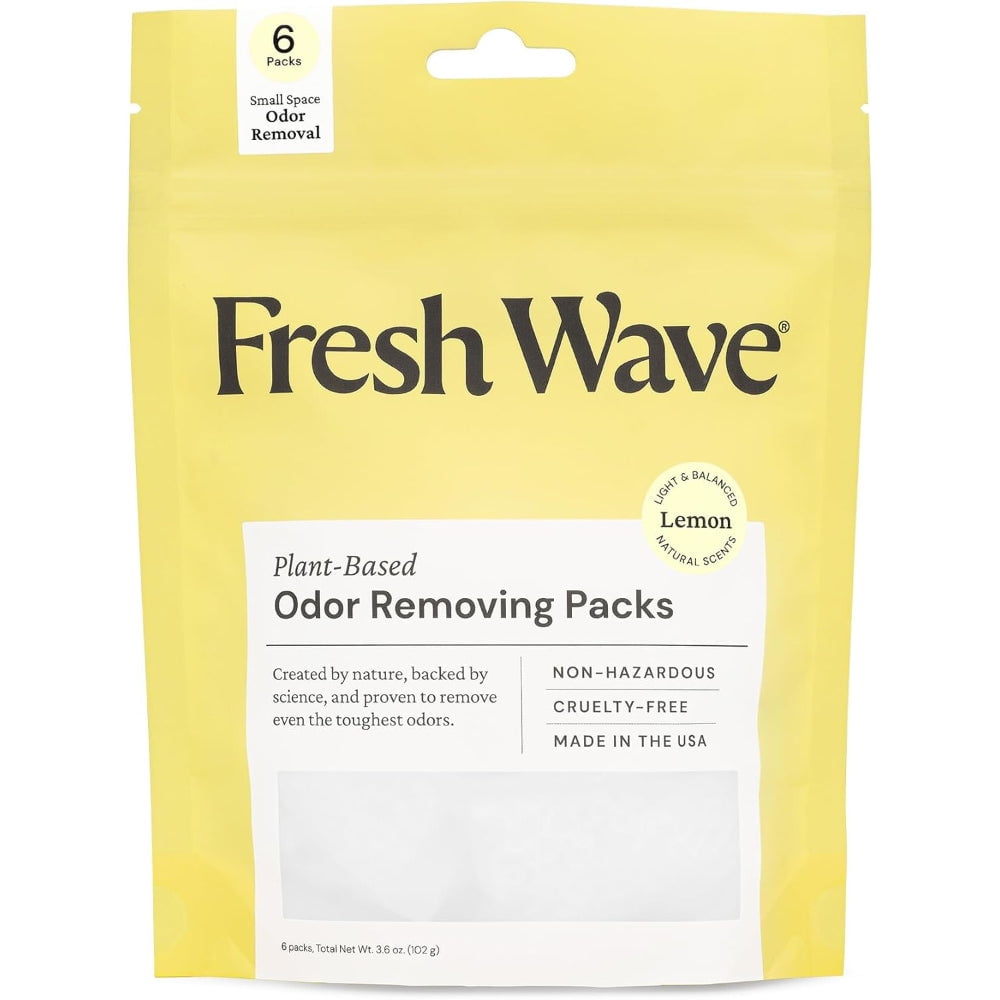 Fresh Wave Lemon Odor Eliminating & Deodorizing Packs , Bag of 6 ...