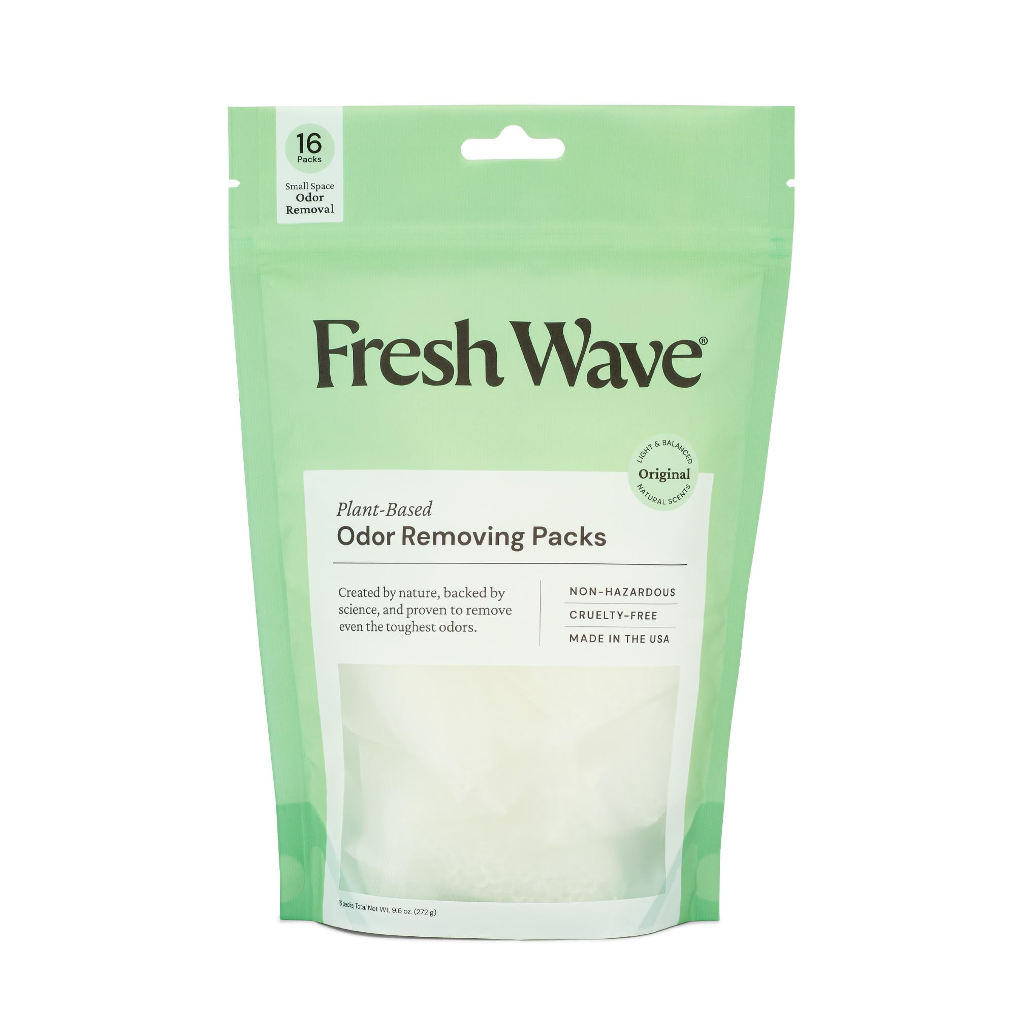 Fresh Wave Odor Eliminating & Deodorizing Packs | Bag of 16 - Walmart.com