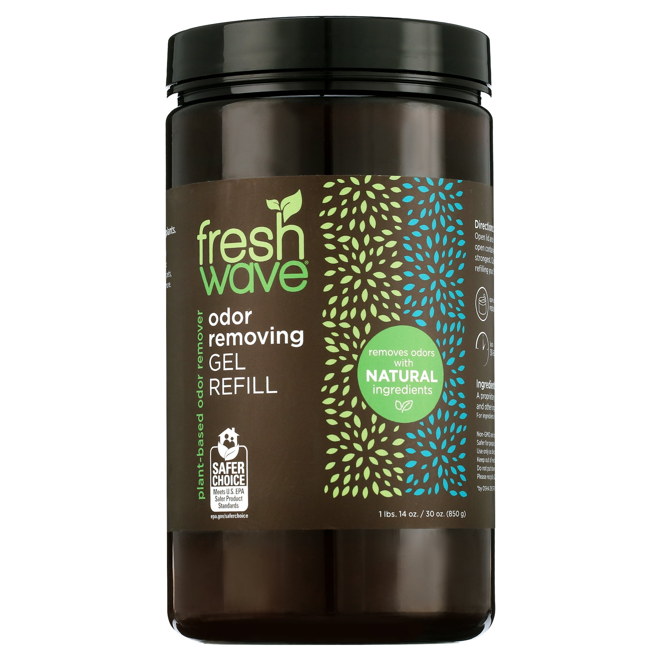 Fresh Wave 30 oz. Natural Plant Oil Based Odor Eliminator Gel Refill ...