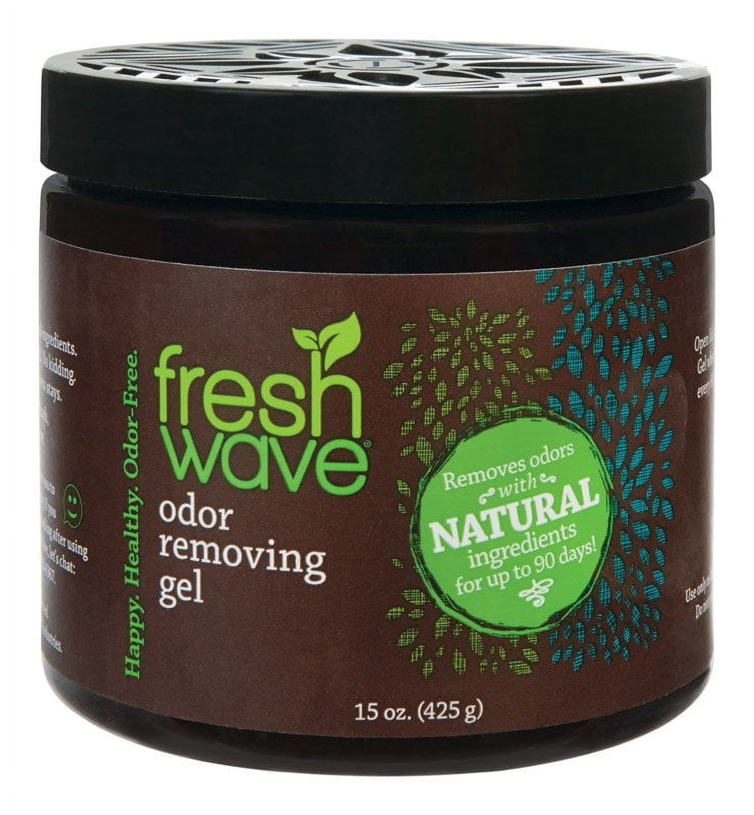 Fresh Wave 15 oz Natural Scent Odor Eliminator Gel, Strong Deodorizer ...
