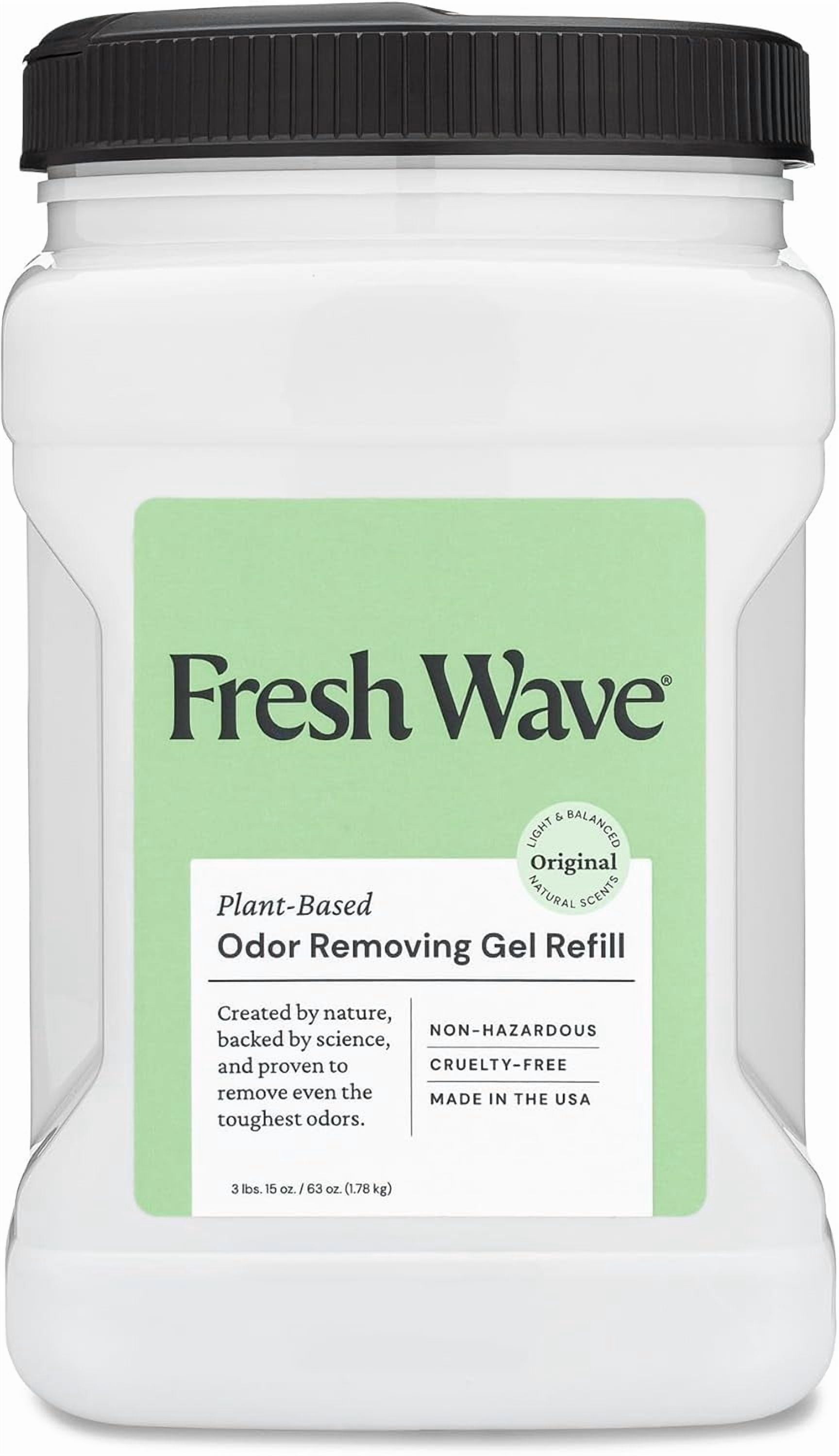 Fresh Wave Original Scent Odor Removing Gel Refill, 63 oz. | Safer Odor ...