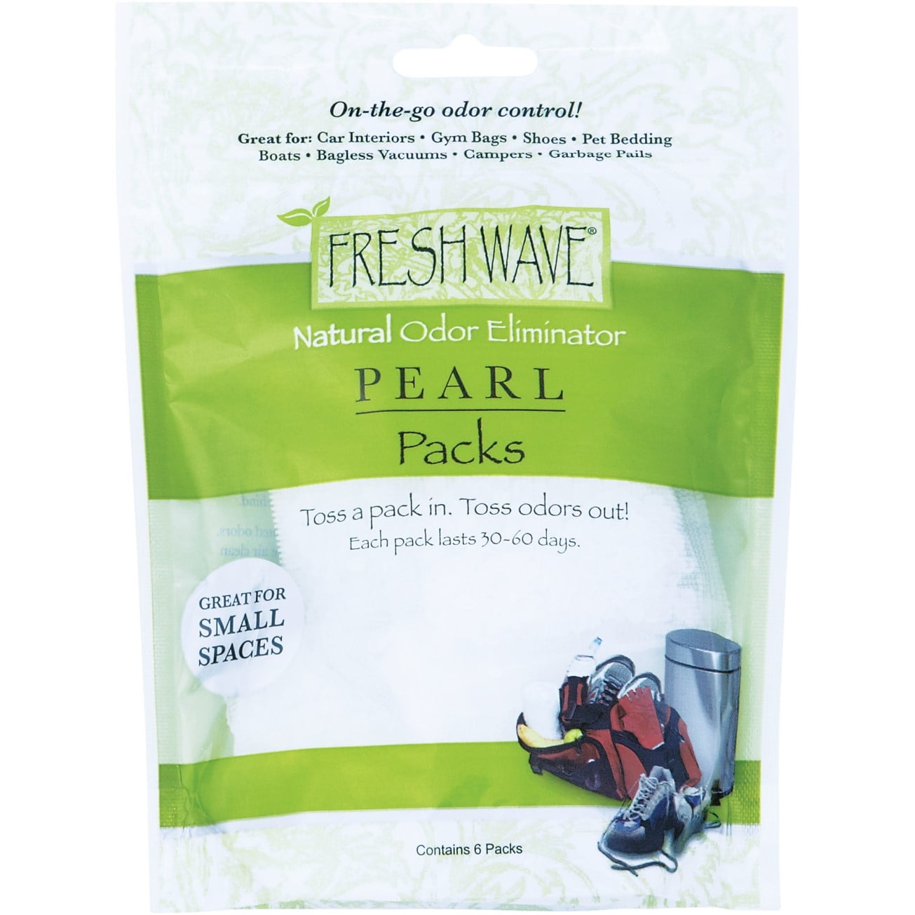 Fresh Wave Pearl Natural Odor Eliminator Packs, 6 Ct - Walmart.com