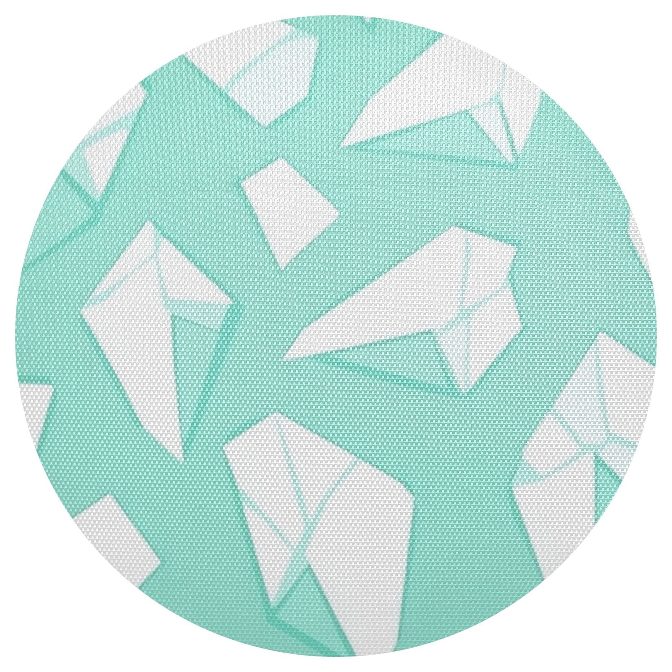 Fresh and Green Design 4-Piece 15.4in Heat-Proof PVC Plate Mats, Easy ...