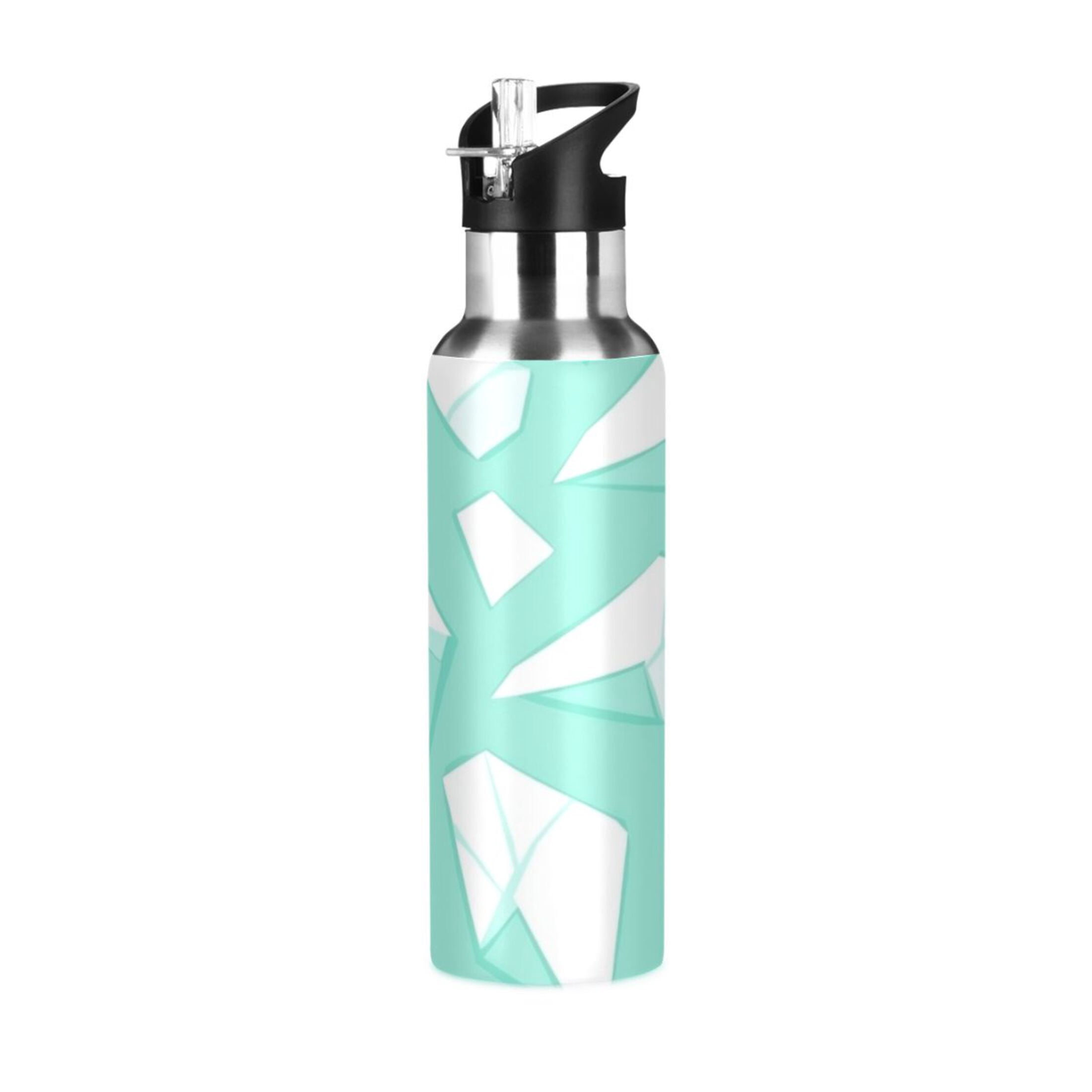 Fresh and Green Design 600ml Double Walled Stainless Steel LeakProof ...