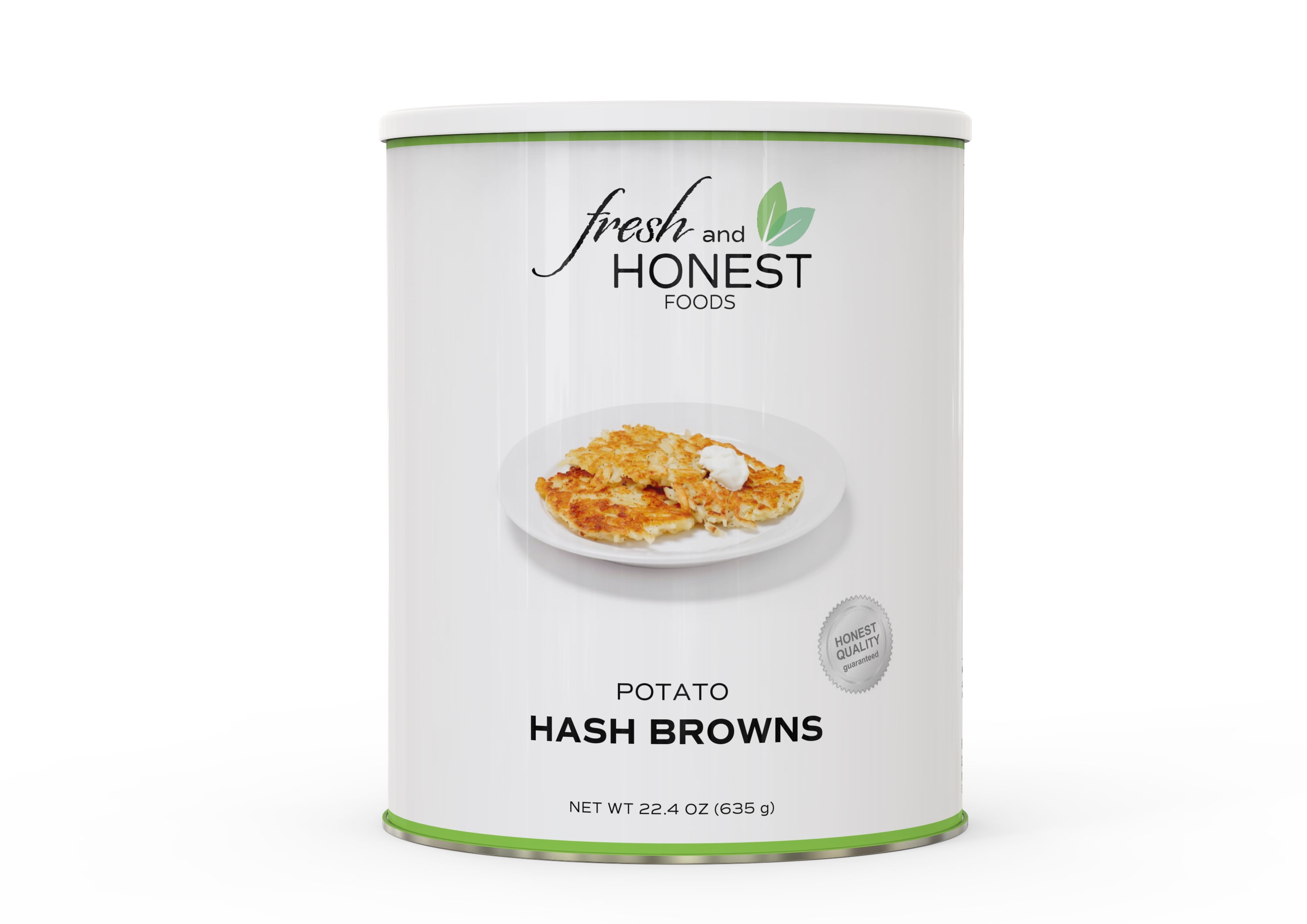 Fresh and Honest Foods Dehydrated Potato Hash Browns 22.4 OZ #10 Can ...