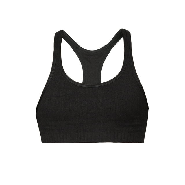 Fresh by Fruit of the Loom Juniors So Sporty Seamless Racerback Crop ...