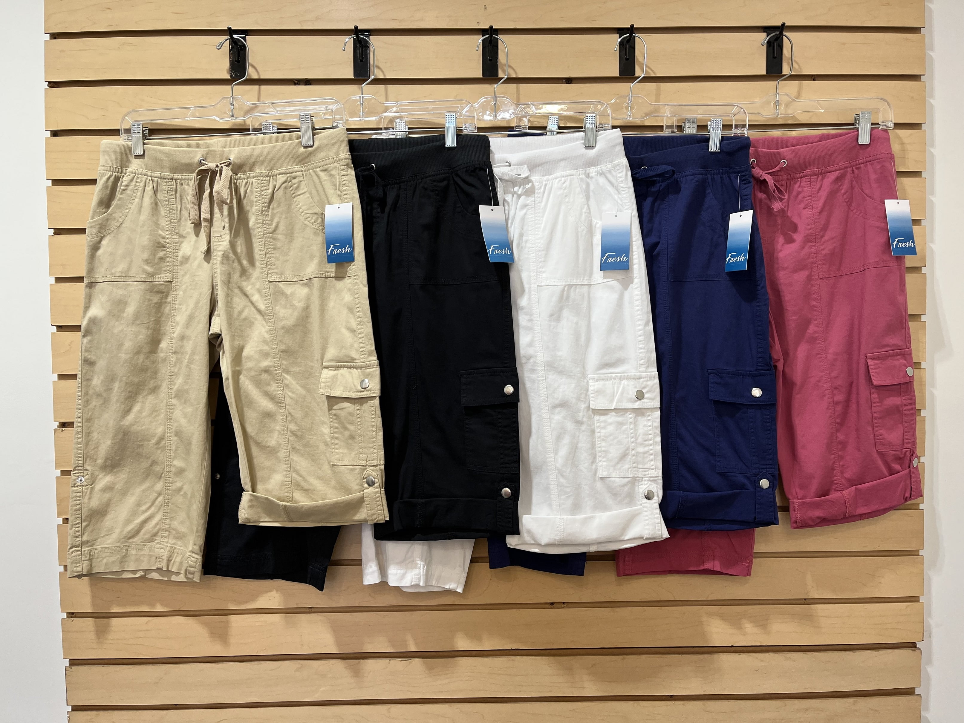 Fresh cotton fake fly pull on Skimmer with tab , Navy , 12 - Walmart.com