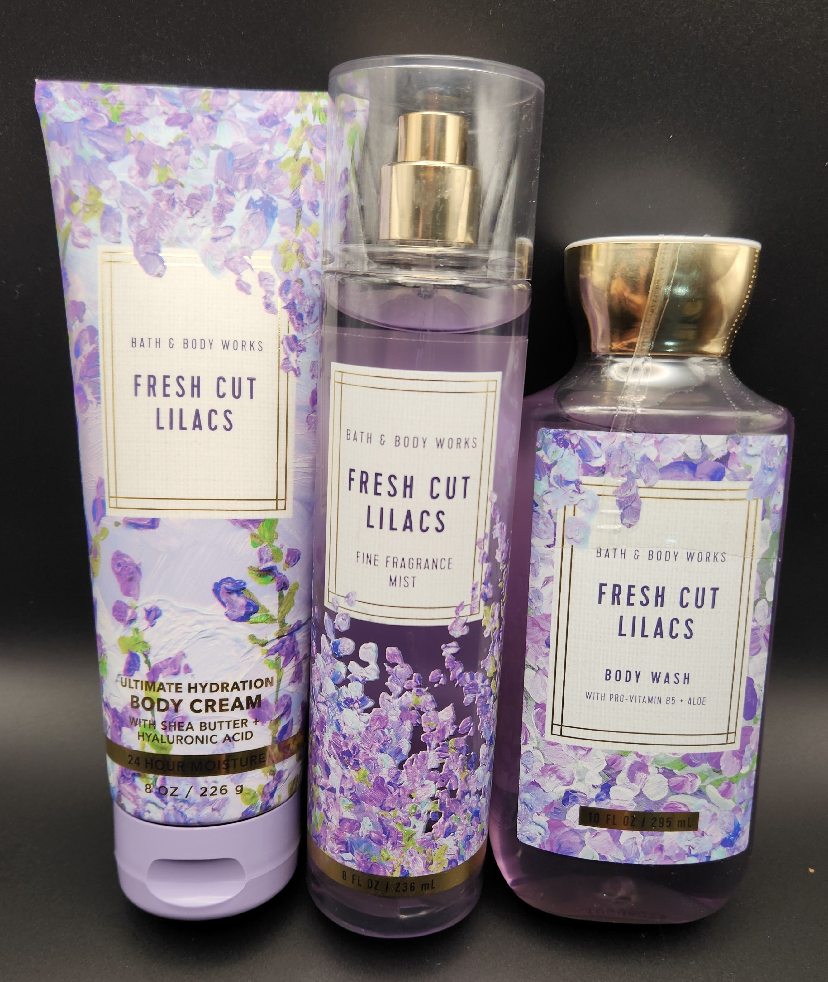 Bath & Body Works Fresh Cut Lilacs 3Pcs Gift Set - Walmart.com