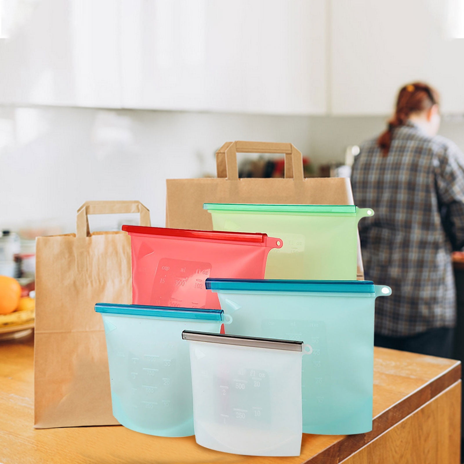 Fresh-keeping Bag, Portable Sealing Bag, Food Storage Bag – Self ...