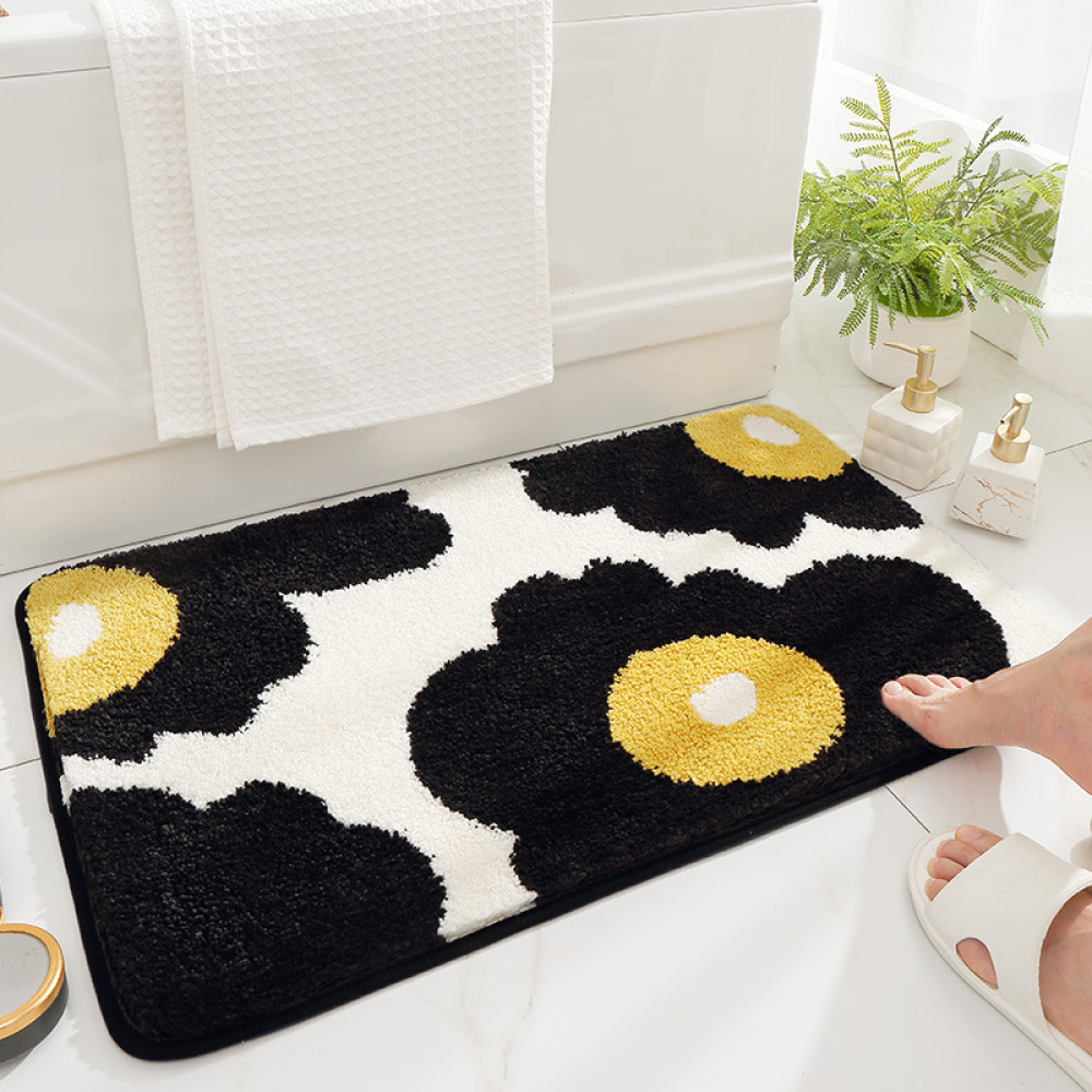 Fresh mat for the house entrance-50*80cm-Silhouette Begonia - Walmart.com