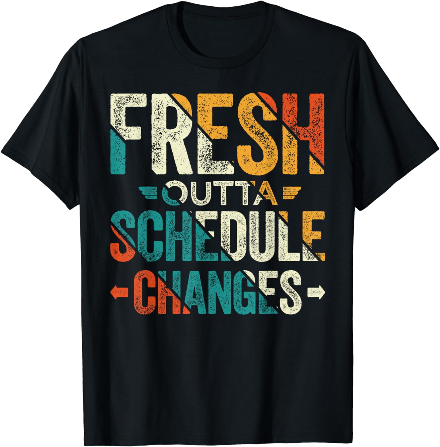 Fresh outta Schedule changes funny School counselor vintage T-Shirt ...