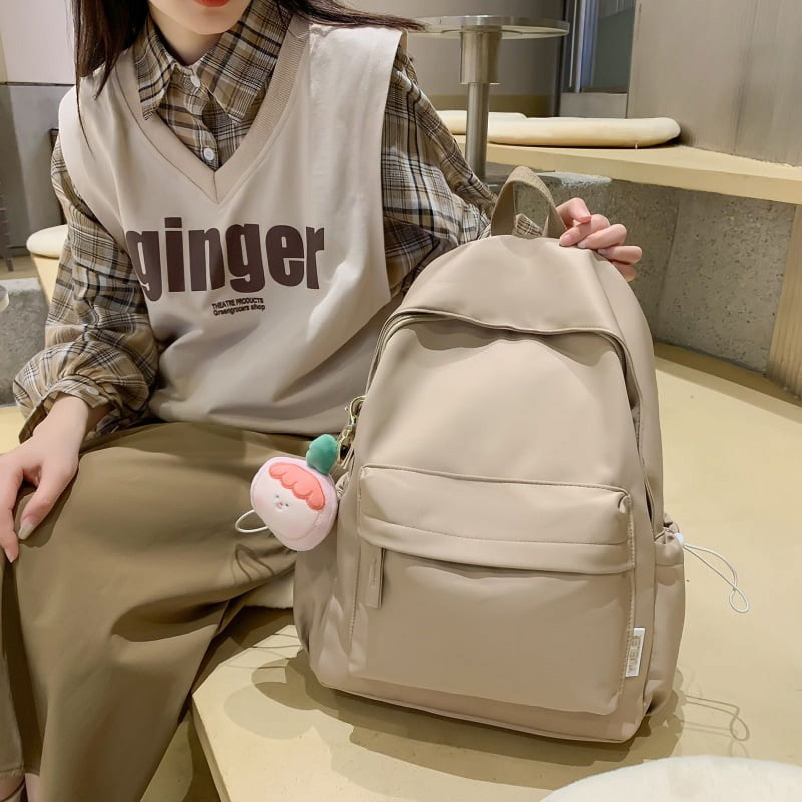 Fresh schoolbag cute junior high school student primary school student ...