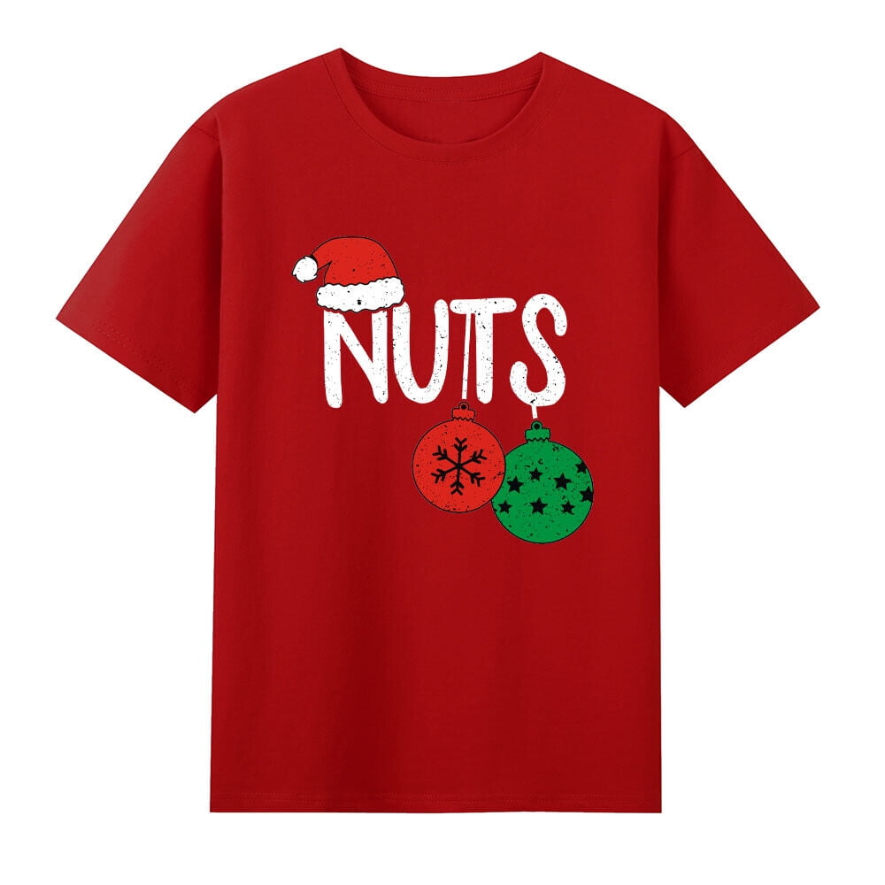FreshInk Clothing1-WM139 , Funny T-Shirt with Quotes , Nuts Funny Chest ...
