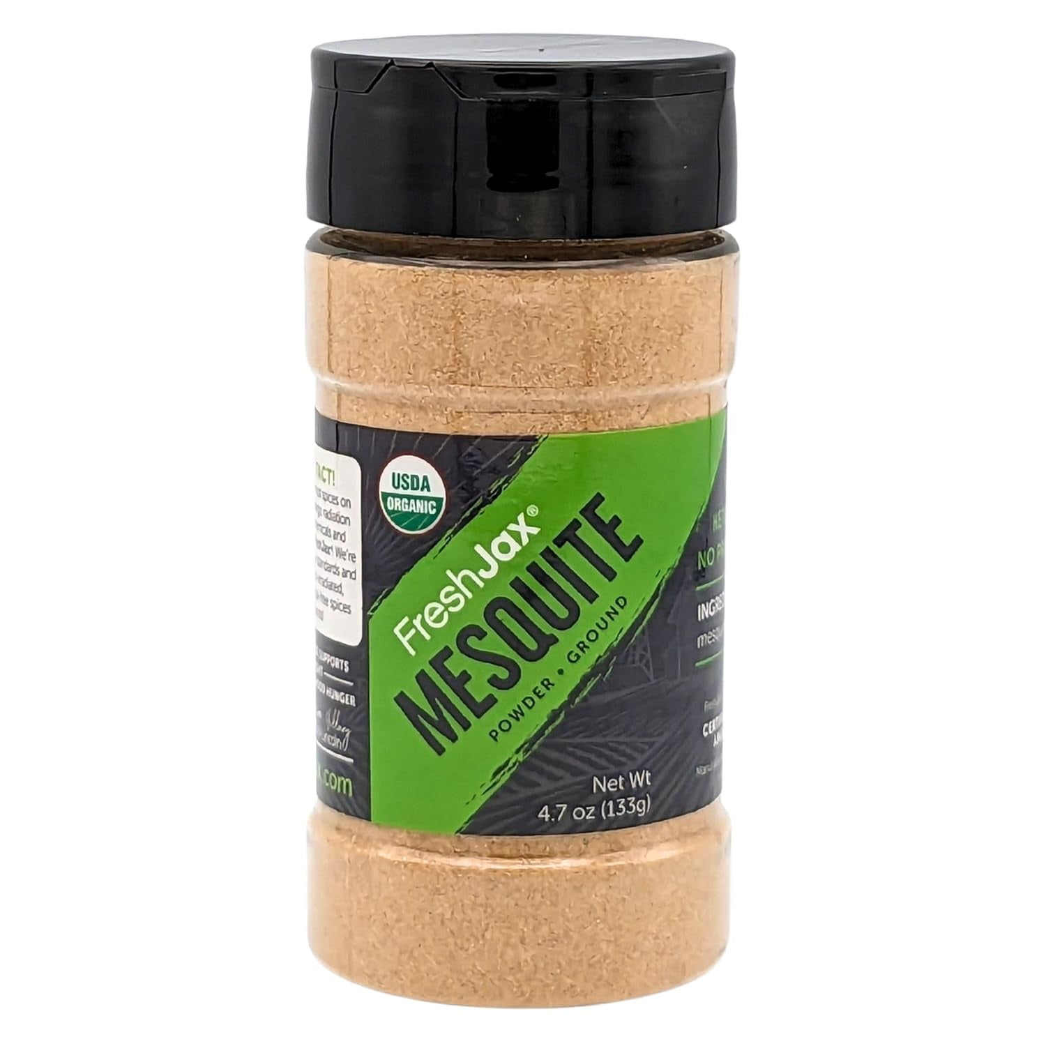 FreshJax Organic Mesquite Powder (4.7 oz Large Bottle) Non GMO, Gluten ...