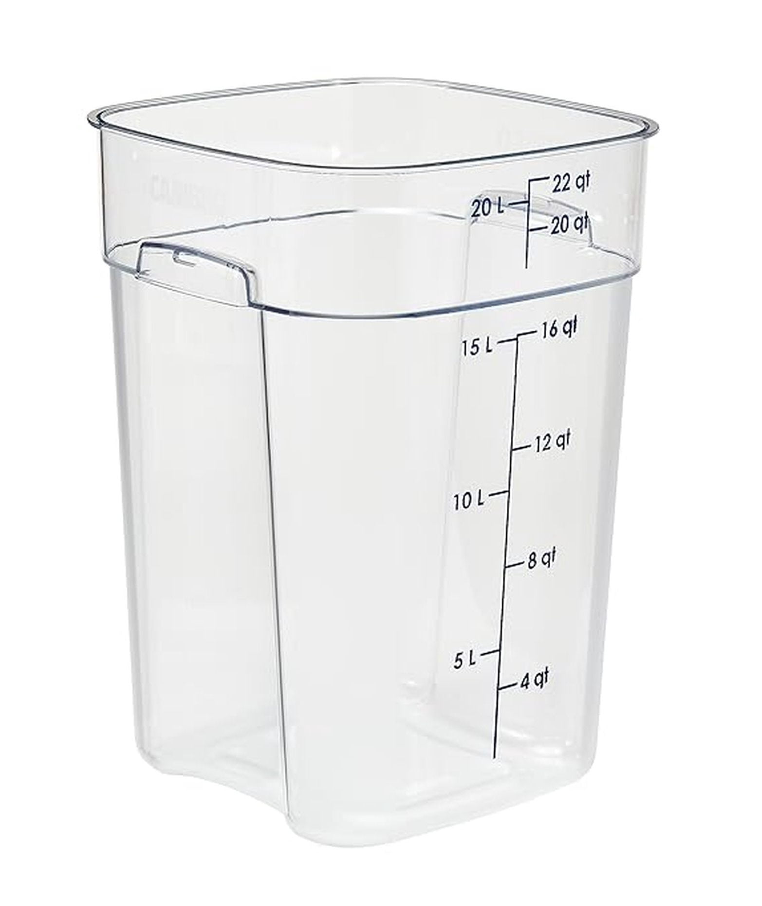 FreshPro 22Qt Food Storage Container in Clear for Industrial and ...