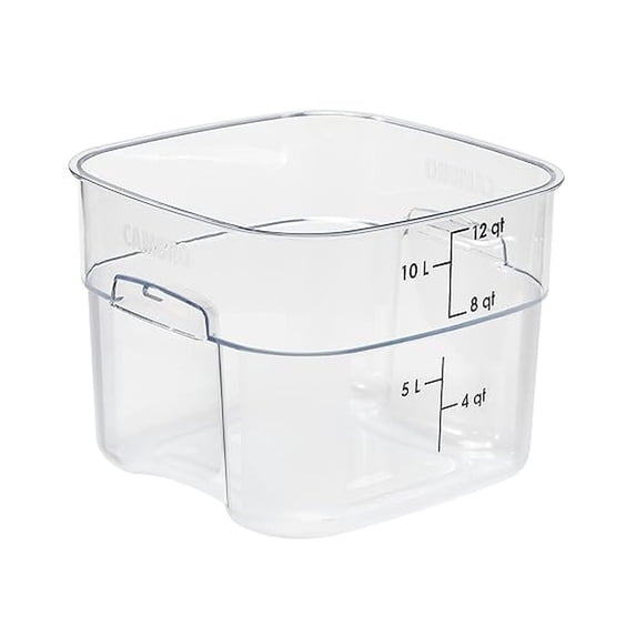 FreshPro Food Containers 12QT - Clear Plastic Storage Containers for ...