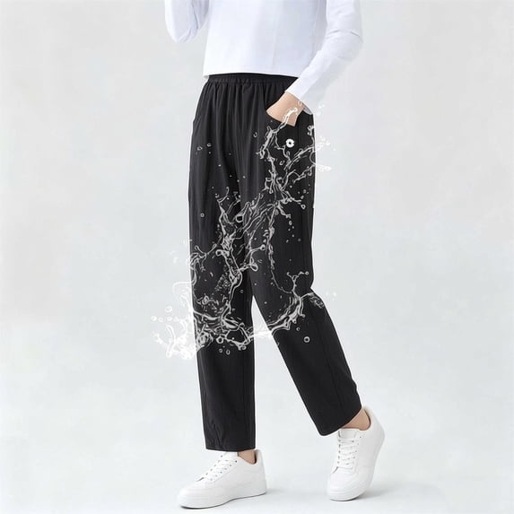 Freshbabe Kids Light Color Water Resistant Loose Pants Elastic Waist ...