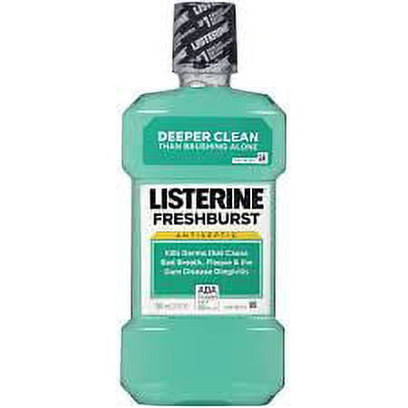 Freshburst Listerine Antiseptic Mouthwash (Pack of 18) - Walmart.com