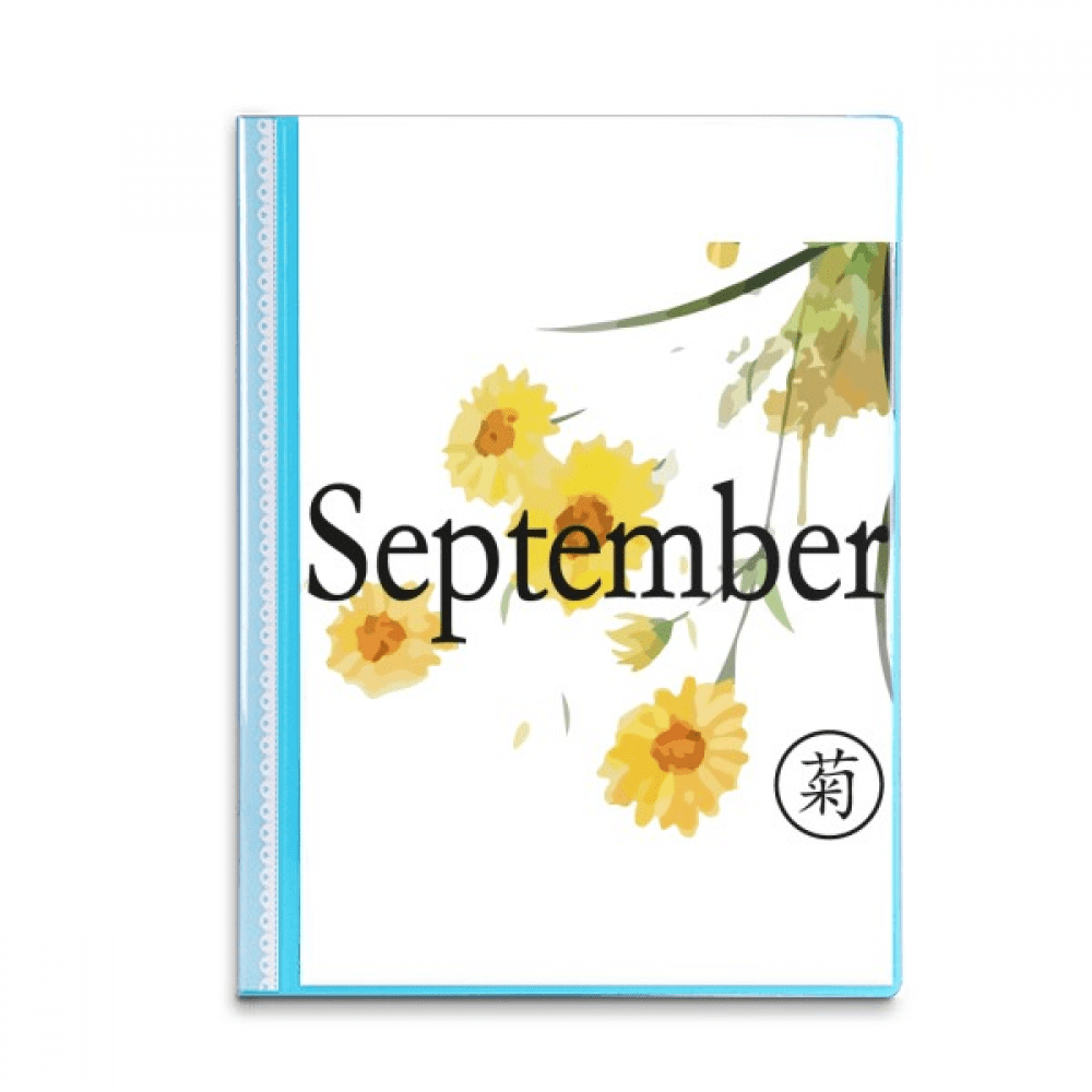 Freshed Daisy September Design Pattern Book Sheet Protectors Portfolio ...