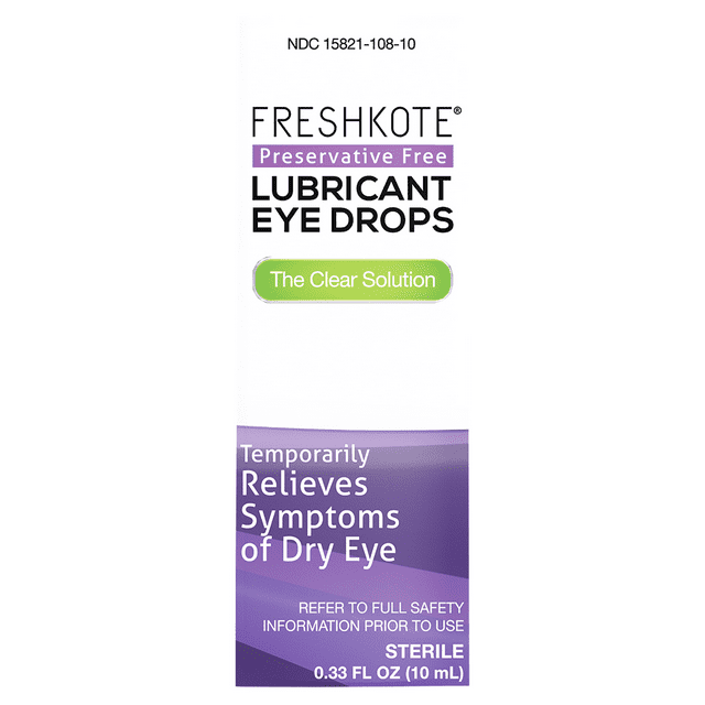 Freshkote PF Eye Drops - Preservative Free, Multidose Bottle for Dry ...