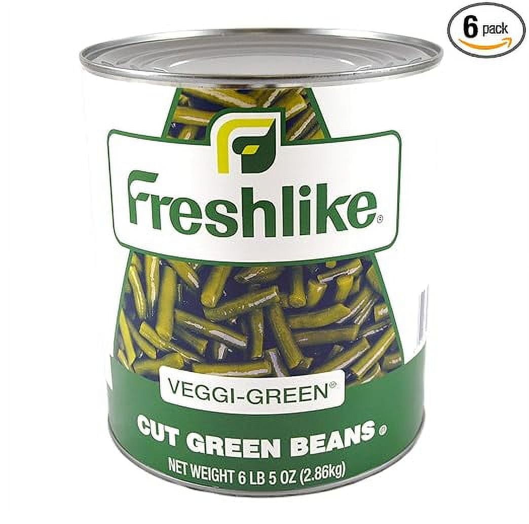 Freshlike Veggie Green Cut Beans - no. 10 can, 6 cans per case ...